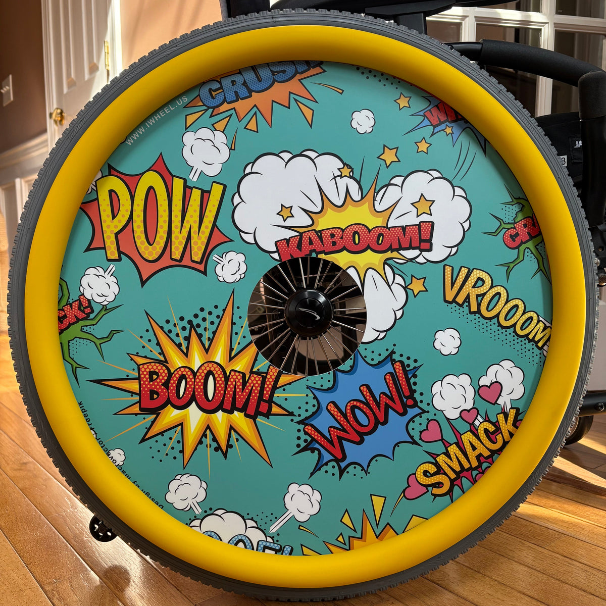 Comics Wheel Covers for your Wheelchair, made in the US – I-WHEEL